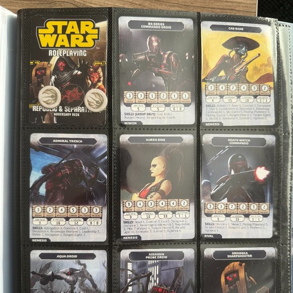 Fantasy Flight | Games | Fantasy Flight Star Wars Rpg Adversary Deck Republic Separatists Ii ...